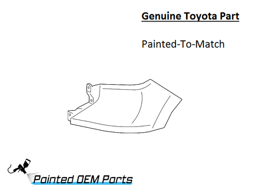 Painted 2014-2021 Toyota Tundra Front Fender Extension | Genuine OEM