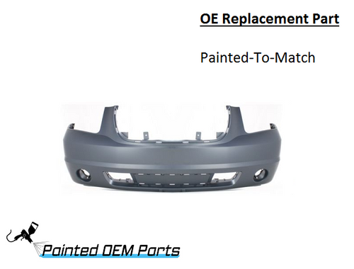 Painted 2007-2014 GMC Yukon Yukon XL Front Bumper Cover | OE Replacement