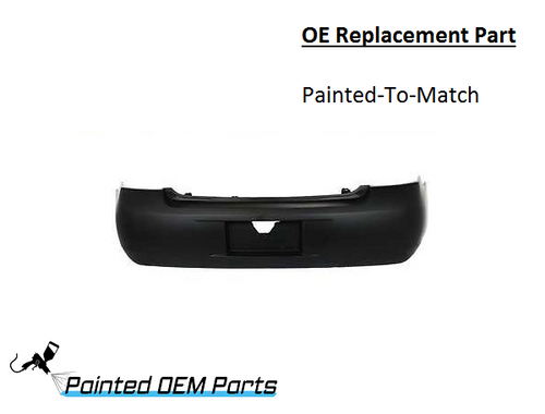Painted 2006-2013 Chevrolet Impala Rear Bumper Cover | OE Replacement