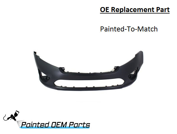 Painted 2010-2012 Ford Fusion Front Bumper Cover | OE Replacement ...