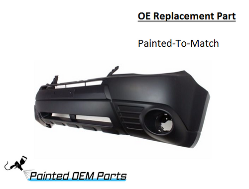 Painted 2009-2013 Subaru Forester Front Bumper Cover | OE Replacement