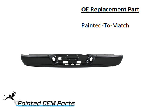 Painted 2002-2008 Dodge Ram 1500 Rear Bumper | OE Replacement