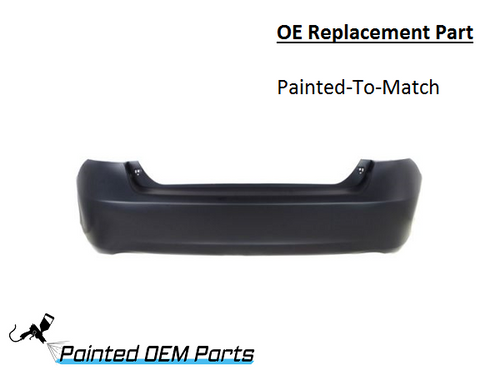 Painted 2007-2012 Lexus ES350 ES 350 Rear Bumper Cover | OE Replacement
