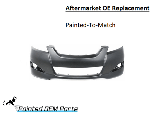Painted 2009-2013 Toyota Matrix Front Bumper Cover | OE Replacement