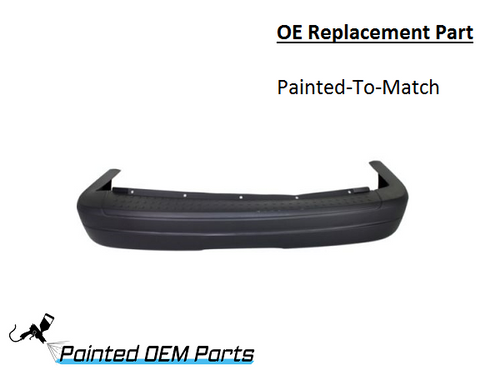 Painted 2004-2006 Dodge Durango Rear Bumper Cover | OE Replacement