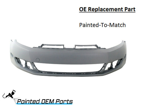 Painted 2010-2014 Volkswagen Jetta Wagon Front Bumper Cover | OE ...