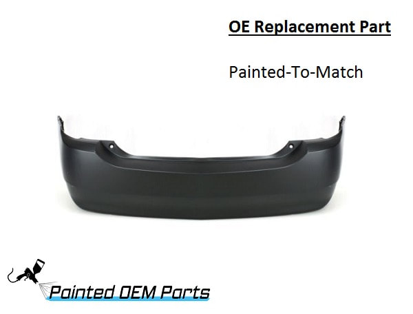Painted 2004-2009 Toyota Prius Rear Bumper Cover | OE Replacement ...