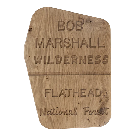 Oak Wilderness Sign | Boundary Sign Co.