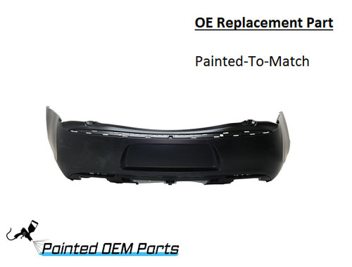 Painted 2015-2023 Chrysler 300 Rear Bumper Cover | OE Replacement