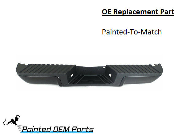 Painted 2008-2016 Ford F250 F350 Rear Bumper Assembly | OE Replacement