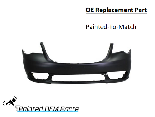 Painted 2011-2016 Chrysler Town & Country Front Bumper Cover | OE ...