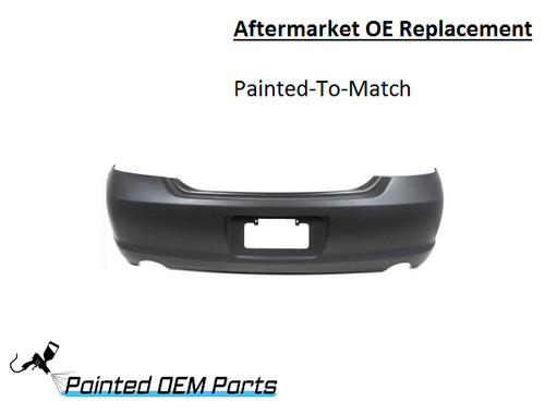 Painted 2005-2010 Toyota Avalon Rear Bumper Cover | OE Replacement