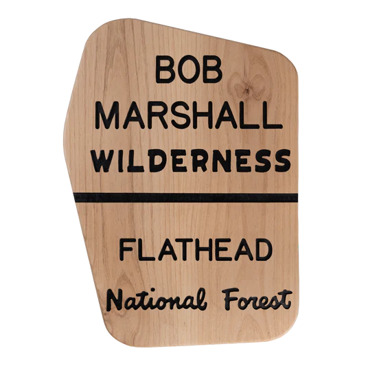 Alder Wilderness Sign | Boundary Sign Co.