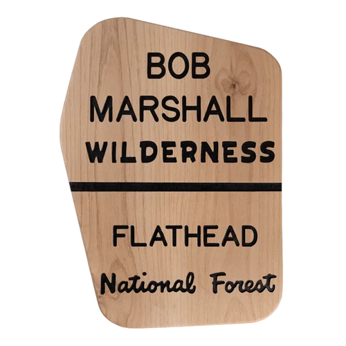 Alder Wilderness Sign | Boundary Sign Co.
