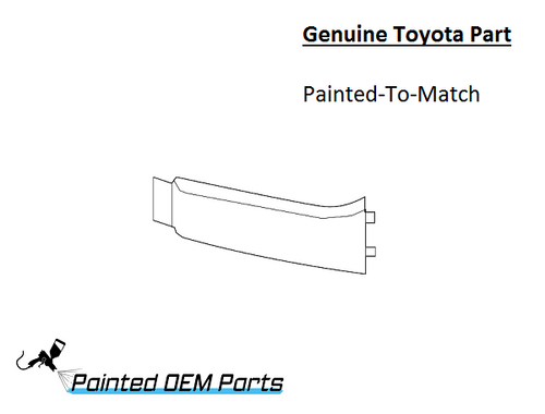 Painted 2007-2013 Toyota Tundra Front Fender Extension | Genuine OEM