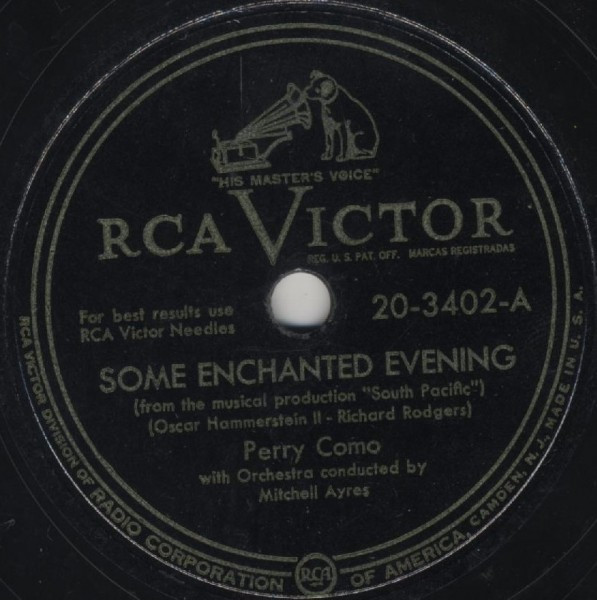 Some Enchanted Evening • Perry Como • 1949