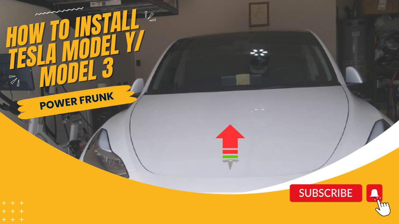 Power Frunk Install Model X