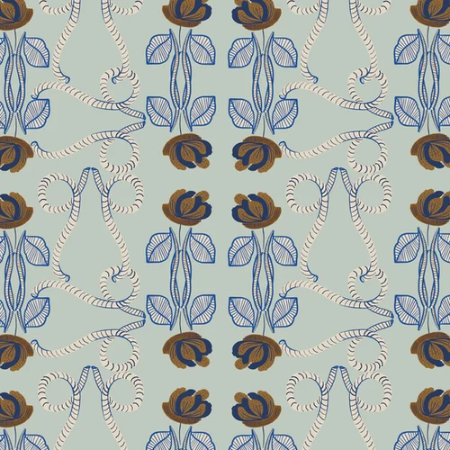 Laropa | blue (wallpaper) | solidandpattern