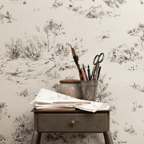 Dunes | smoke (wallpaper) | solidandpattern