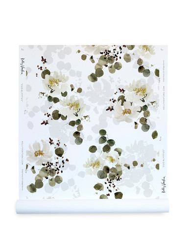 Eucalyptus (wallpaper) | snow | solidandpattern