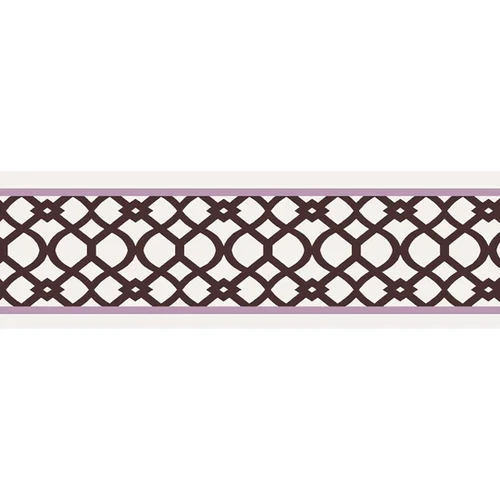Trellis | conker border | solidandpattern