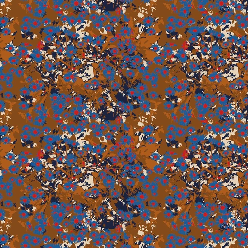 Emily | red (wallpaper) | solidandpattern