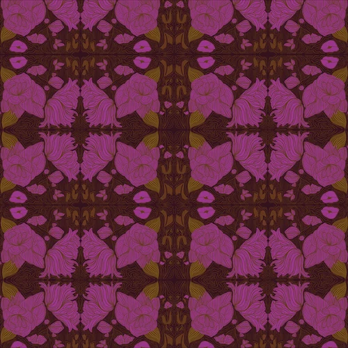 Anna | rust (wallpaper) | solidandpattern