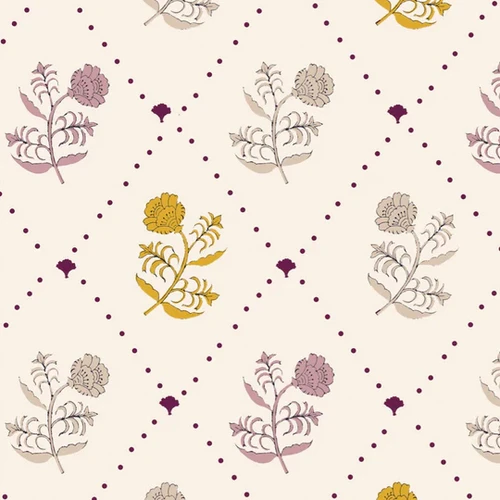 Jaipur | saffron rose (wallpaper) | solidandpattern