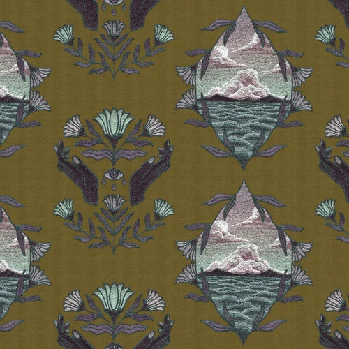 Dreamland | moss (wallpaper) | solidandpattern