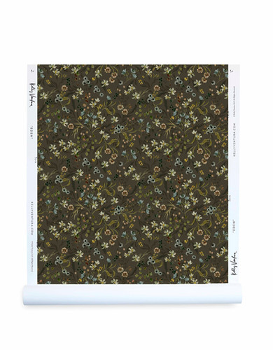 Eden (wallpaper) | olive | solidandpattern