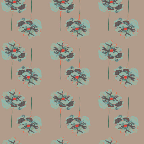 January | taupe (wallpaper) | solidandpattern