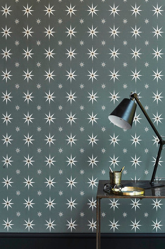 Night Sky | dusky blue green | solidandpattern
