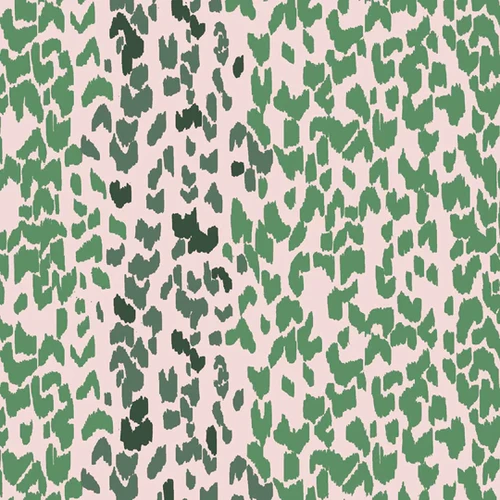 Leopard | emerald rose (wallpaper) | solidandpattern