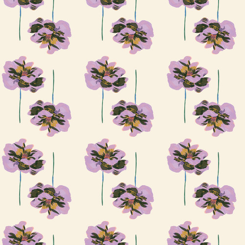 January | cream (wallpaper) | solidandpattern