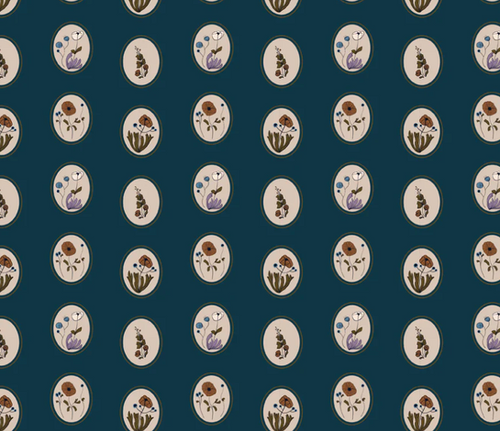 Cameo | peacock (wallpaper) | solidandpattern