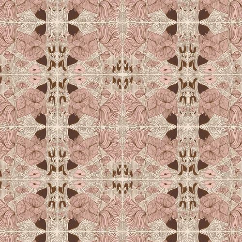Anna | pink (wallpaper) | solidandpattern