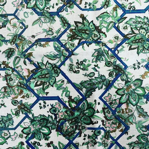 Creeping Trellis | ice emerald (textile) | solidandpattern