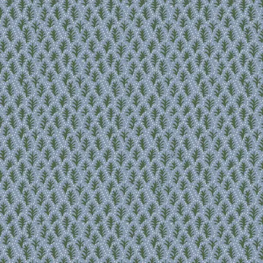 Trees II | day blue (wallpaper) | solidandpattern