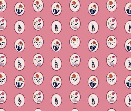 Cameo | pink (wallpaper) | solidandpattern