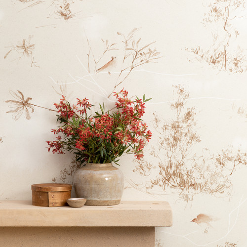 Canopy | warm sand (wallpaper) | solidandpattern