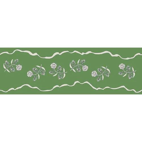 Jaipur | emerald border | solidandpattern