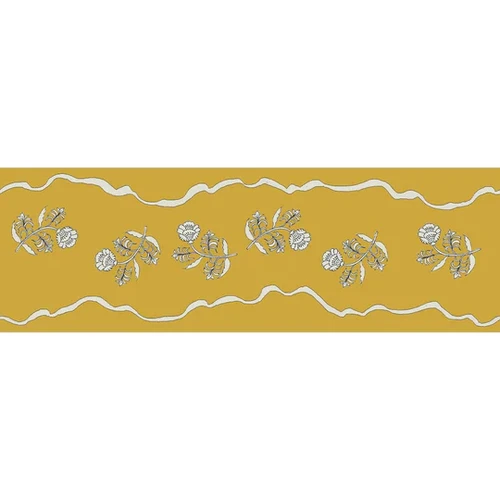 Jaipur | saffron border | solidandpattern