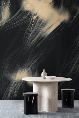 Celestial | gold | solidandpattern