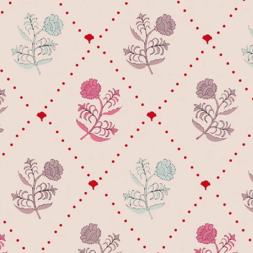 Jaipur | brilliant pink (wallpaper) | solidandpattern
