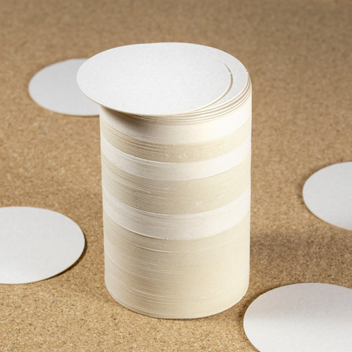 Thirsty's Blank Beer Mats Coasters - Round, Arts Crafts