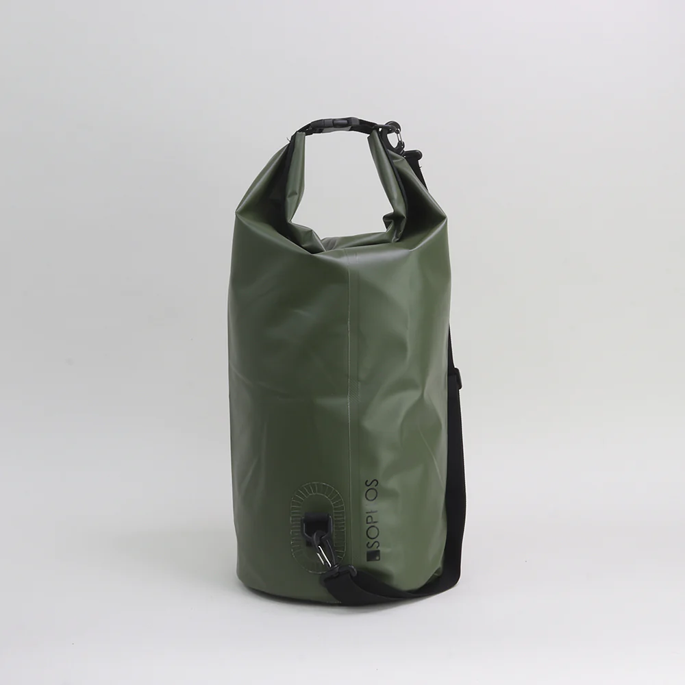 Green 20L Dry Bag | james-lear-arundel