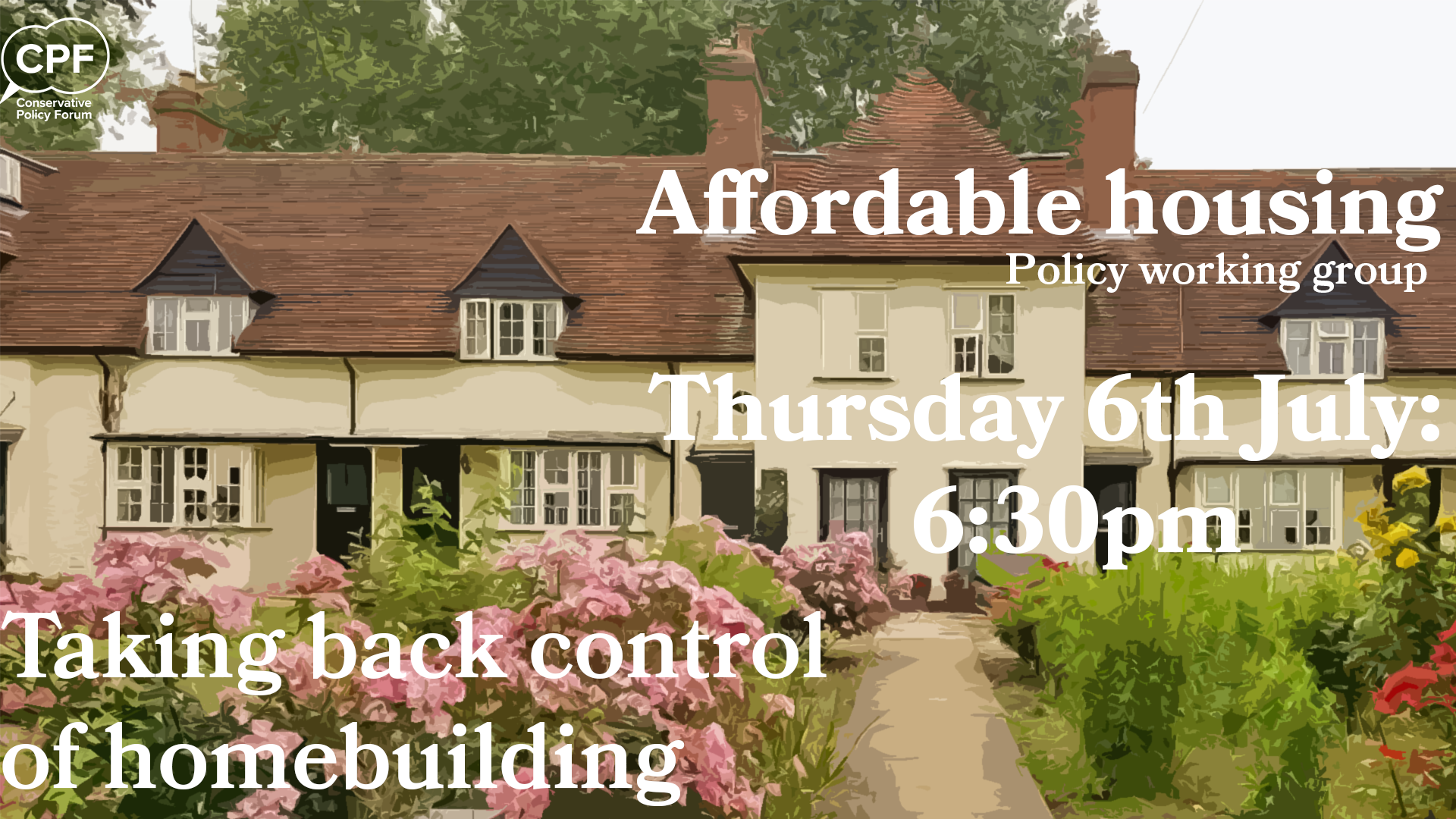 Affordable Housing-Policy working group | CPF