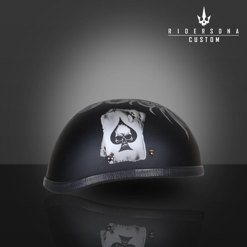 GLOSS BLACK HALF SHELL DNA HELMET | 一進工房