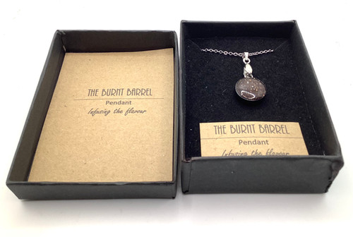 Whisky Pendant - The Burnt Barrel | Camella Crafts Jura