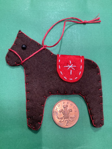 Felt Pony Decorations | Camella Crafts Jura